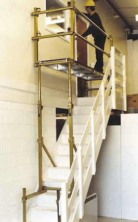 Stairwell Scaffold - Belgrove Hire