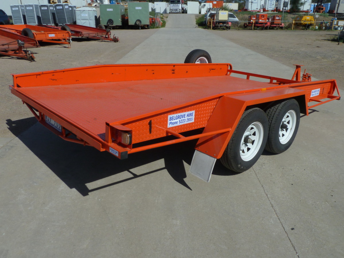 Car Carrier with Ramps - Belgrove Hire