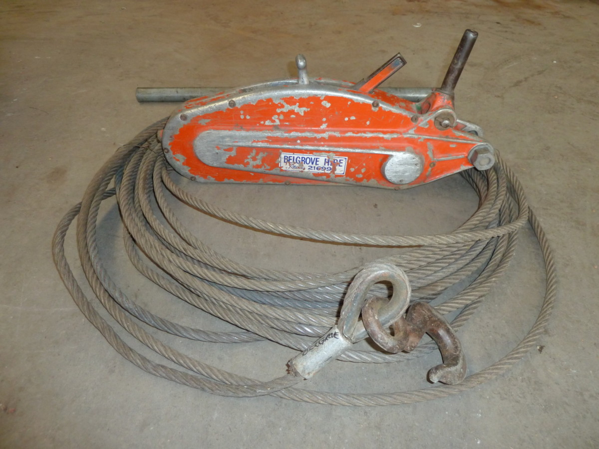 Tirfor - Lift 3 tonne, Pull 5 tonne - Belgrove Hire