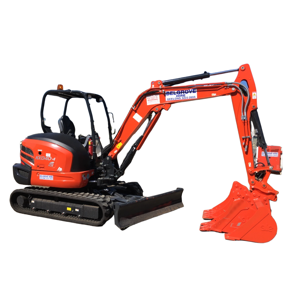 Kubota KX040- 4T Excavator - Belgrove Hire