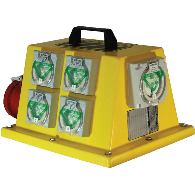 3 Phase Power Distribution Box - Belgrove Hire