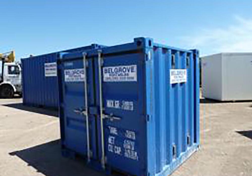 Container 1.8m x 2.4m (6ft) - Belgrove Hire